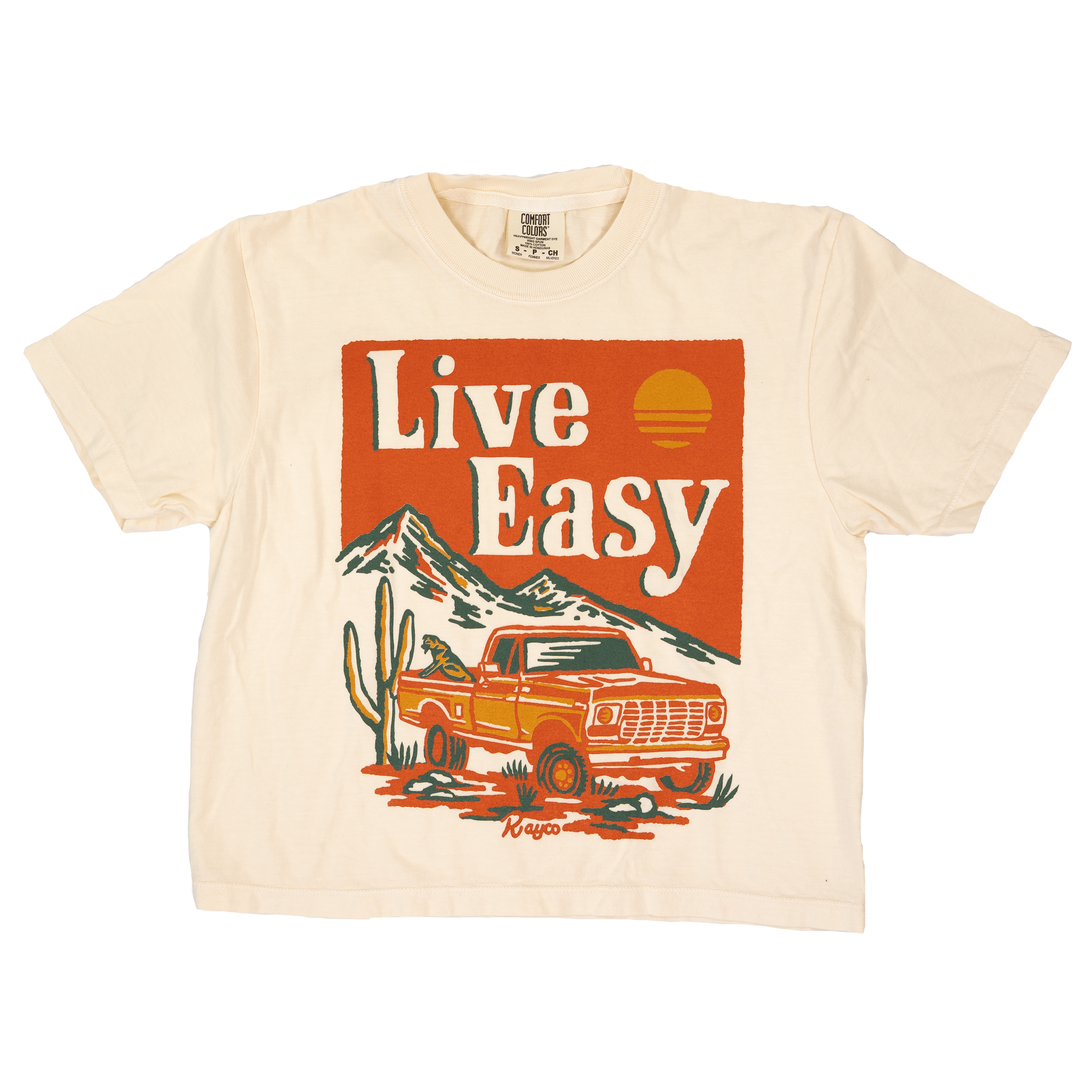 Live Easy Women's Boxy Crop – Rayco Mercantile